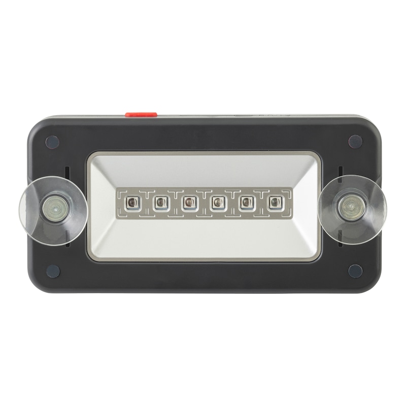 UV battery-powered LED lamp for window repair