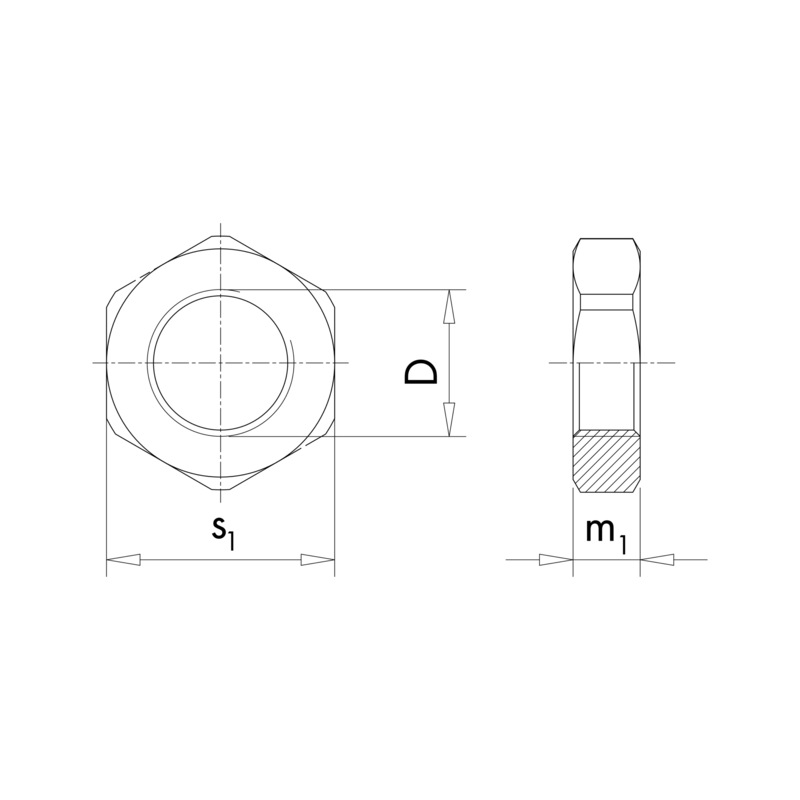 Ecrou hexagonal ISO 10513 acier 10 zinc lamellaire pour Professionnels ...