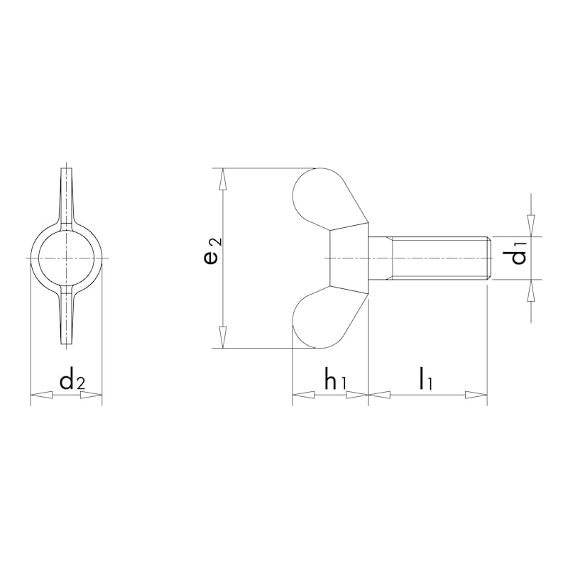 Buy DIN 316 plain A2 stainless steel online