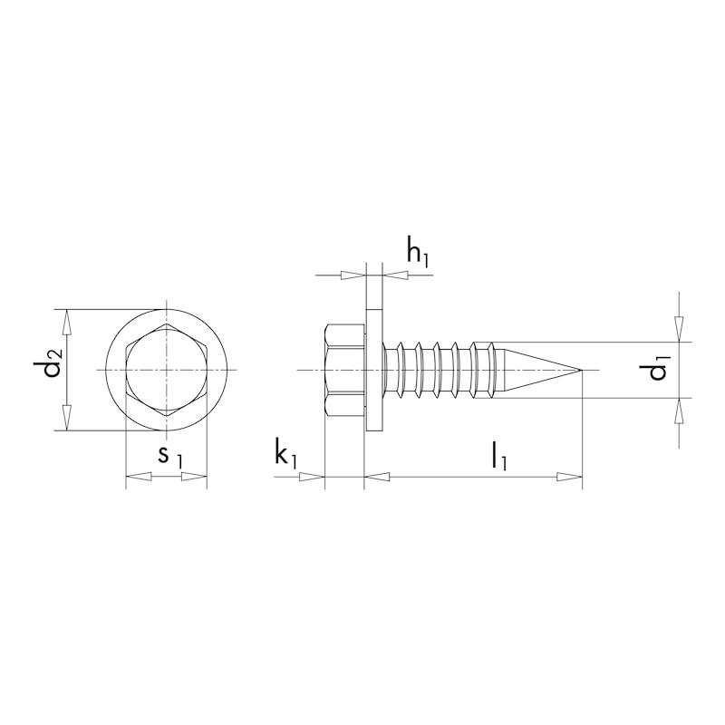 Comprar Acero cincado con arandela
