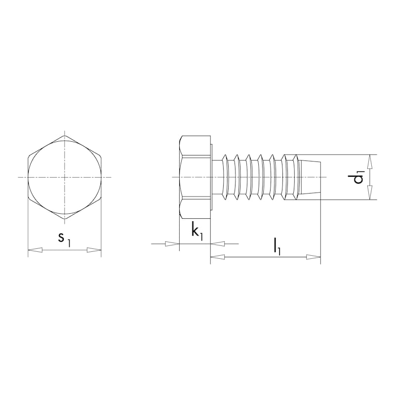 Buy DIN 7976 steel zinc plated shape F online