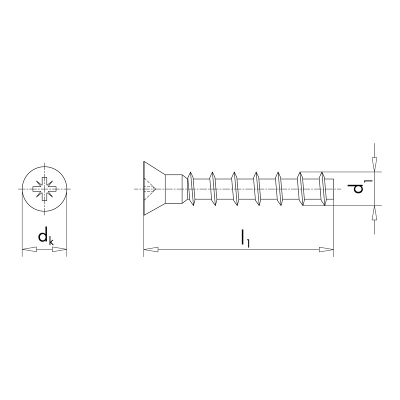 WÜPLAST W1413 steel 10.9 zp countersunk head Z from eShop