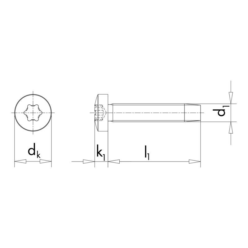 Buy GEFU stainless steel A2 plain flat head TX online | WÜRTH
