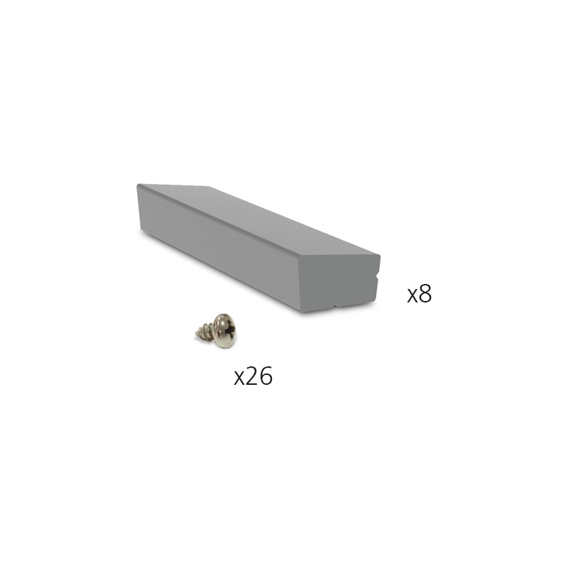 Buy Internal fixing block set for sliding door, Emuca online