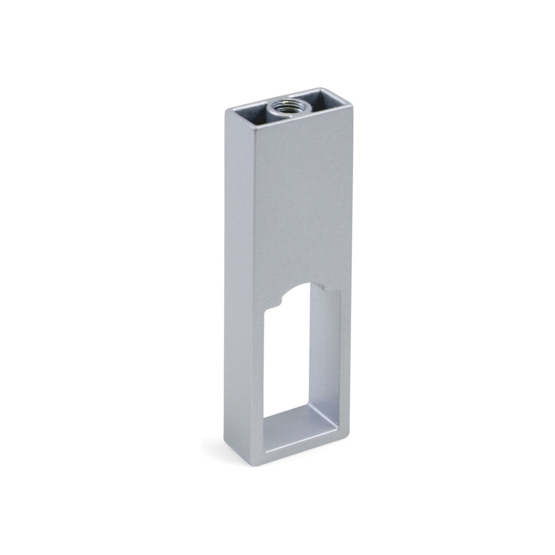 Buy Wardrobe rail sup. + shelf support sq/cntrl, Emuca online