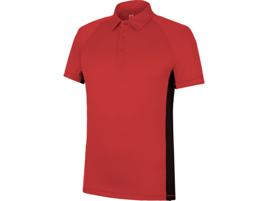 Polo Dry-Tech de Trabajo Rojo/Negro | Würth MODYF