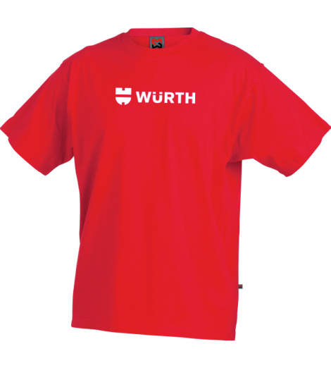 Würth Fanshop Arbeits T-Shirt rot