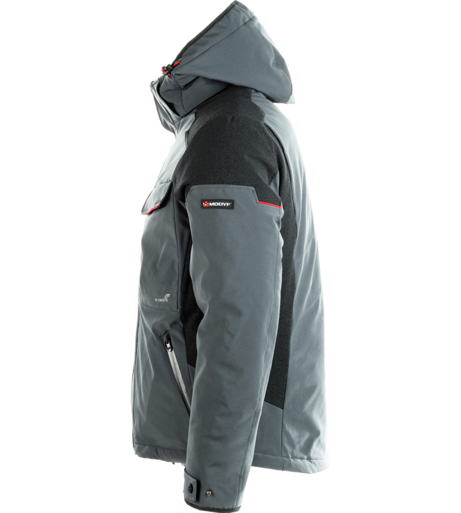 Hochwertige, warme Winterjacke im trendigen Look- Modyf