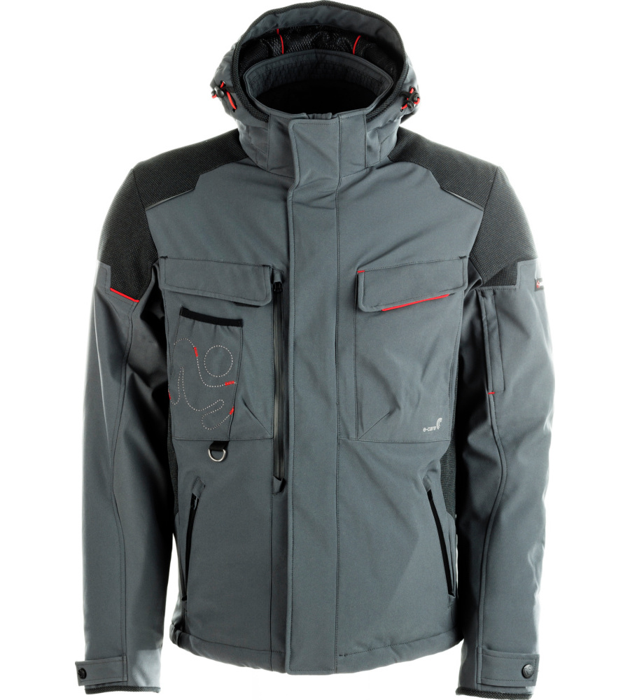 Hochwertige, warme Winterjacke im trendigen Look- Modyf
