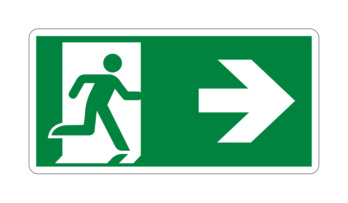 Uscita d'emergenza (simbolo)