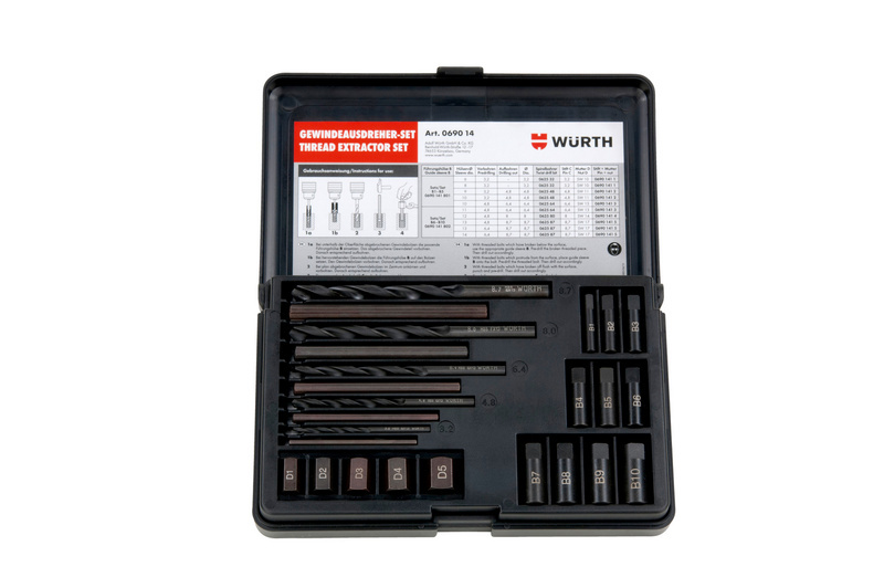 Thread extractor set