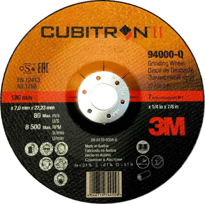 Disque à meuler 125 mm - WURTH