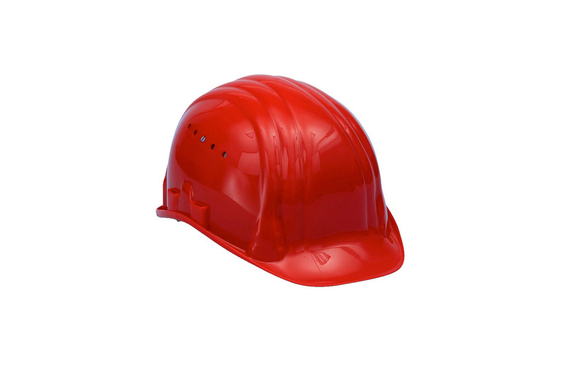 Casque de chantier rouge - WURTH
