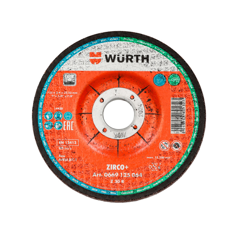 Disque à meuler / ébarber 125 mm - WURTH