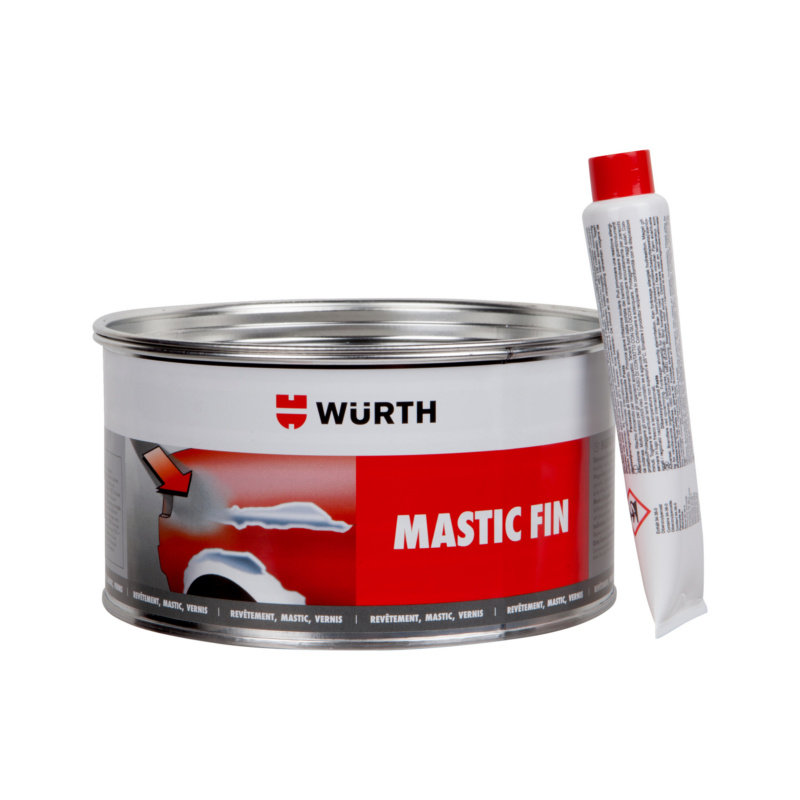 Mastic fin pour réparation de carrosserie pour Professionnels - Würth