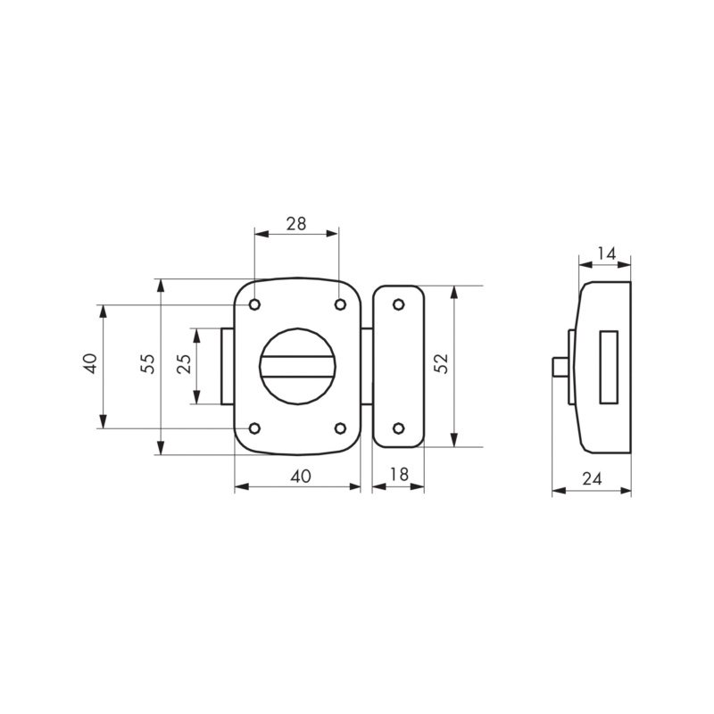 Verrou automatique porte pour Professionnels - Würth